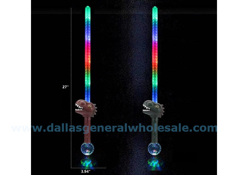 Flashing Light Up Toy Dinosaur Sword Wholesale