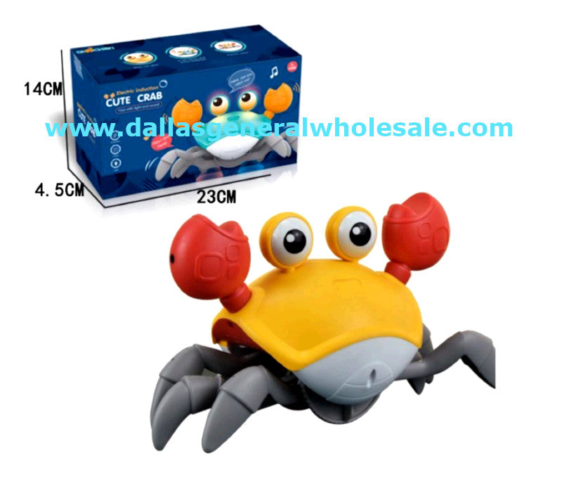 CHEAP-BULK-WHOLESALE-BATTERY-OPERATED-ELECTRONIC-TOY-BUMP-AND-GO-CRABS ...