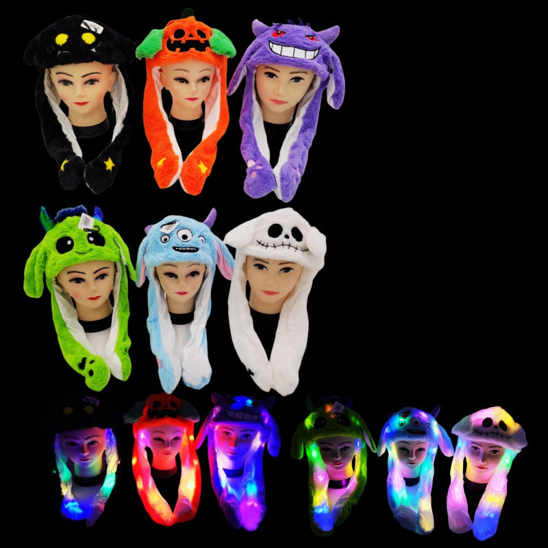 Light Up Ear Moving Halloween Hats Wholesale