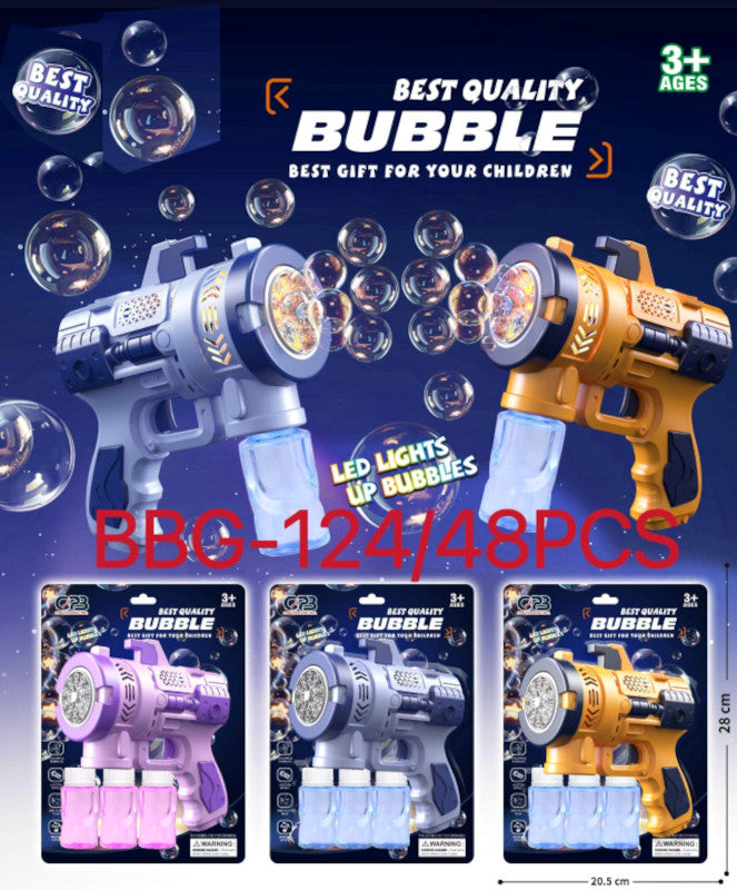 Toy 10 Hole Space LED Bubble Blasters Wholesale