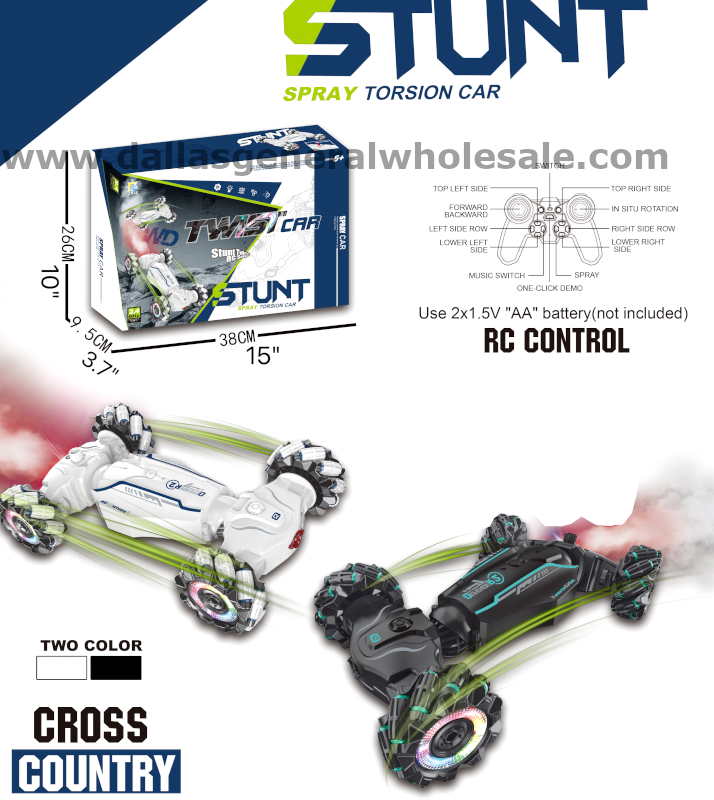 R/C Toy Smoke Spray Stunt Cars Wholesale