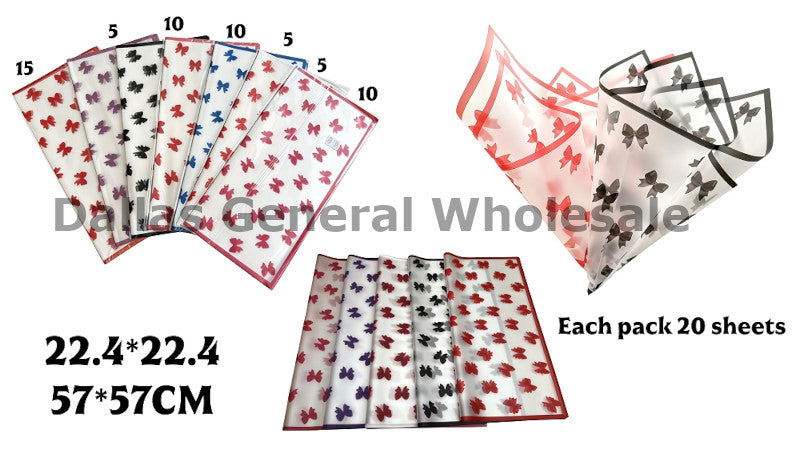 bow-print-wrapping-paper-ribbon-pattern-deep-red-hot-pink-soft-pink ...