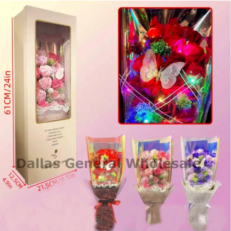 clear-acrylic-flower-box-multi-color-led-lights-butterfly ...