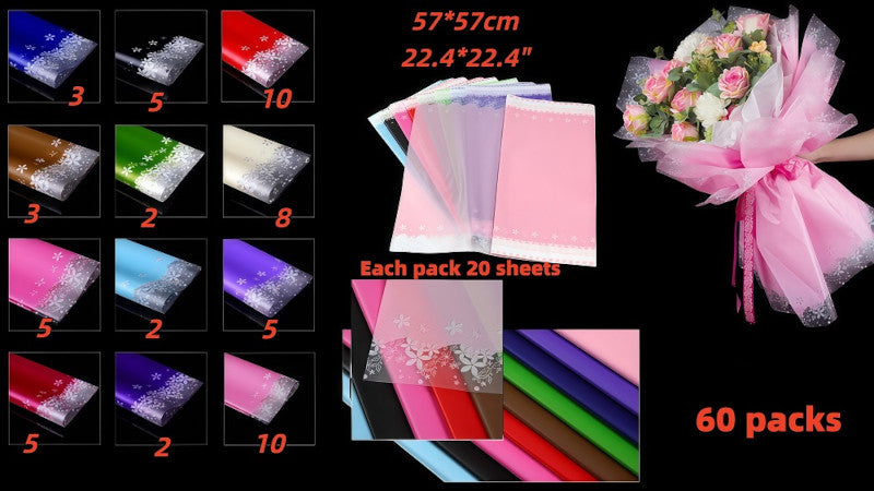 nowflake Glitter Wrapping Paper with Metallic Shimmer Wholesale