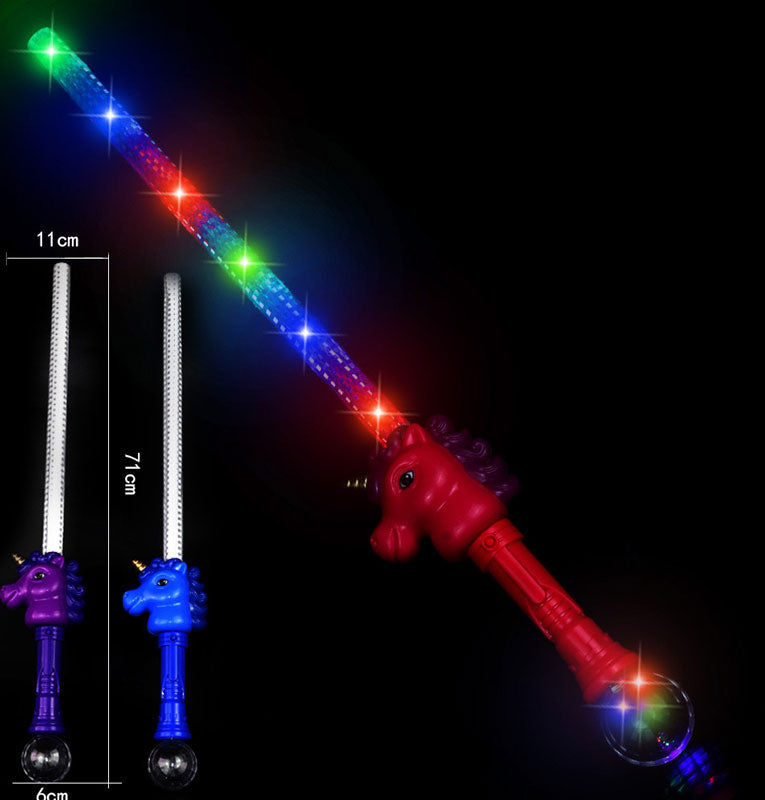 28" Carnival Glowing Unicorn Swords Wholesale