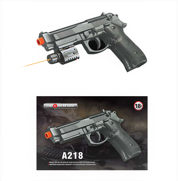 Airsoft BB Guns with Laser Wholesale