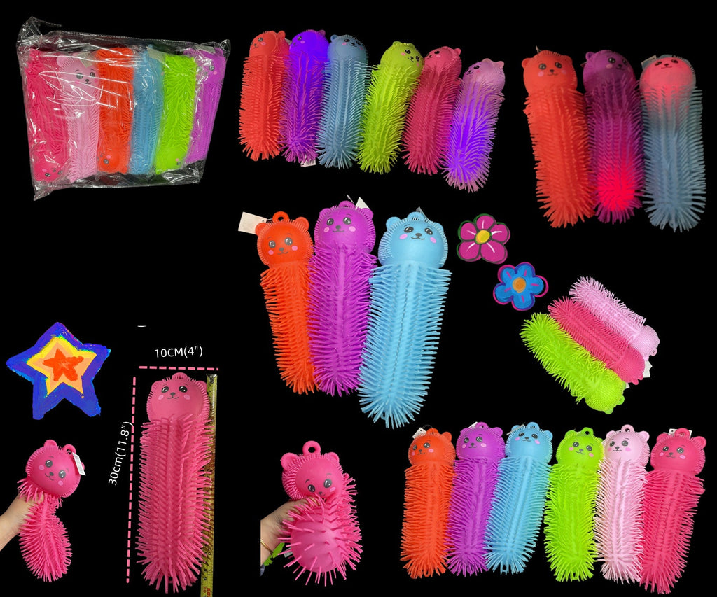 Novelty Toy Light Up Puffer Bear Balls Wholesale