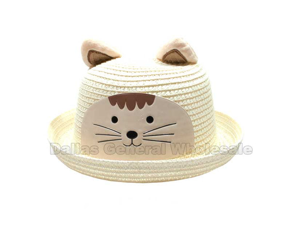 Cat Ear Straw Hat