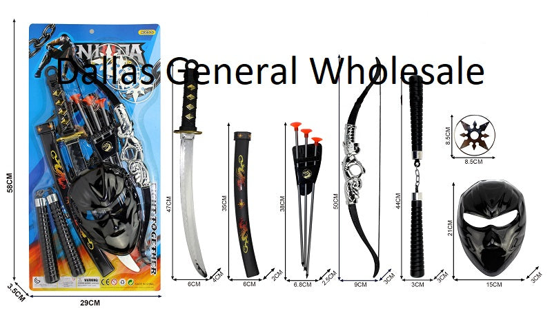 Toy 11 PC Ninja Play Sets Wholesale