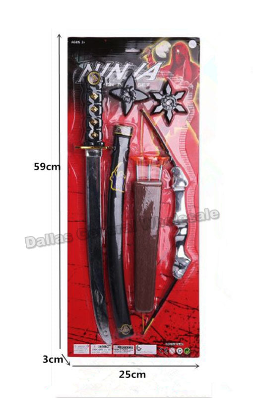 Toy Pretend Play Ninja Play Sets Wholesale