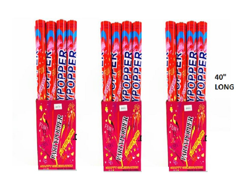 40" Party Poppers Wholesale